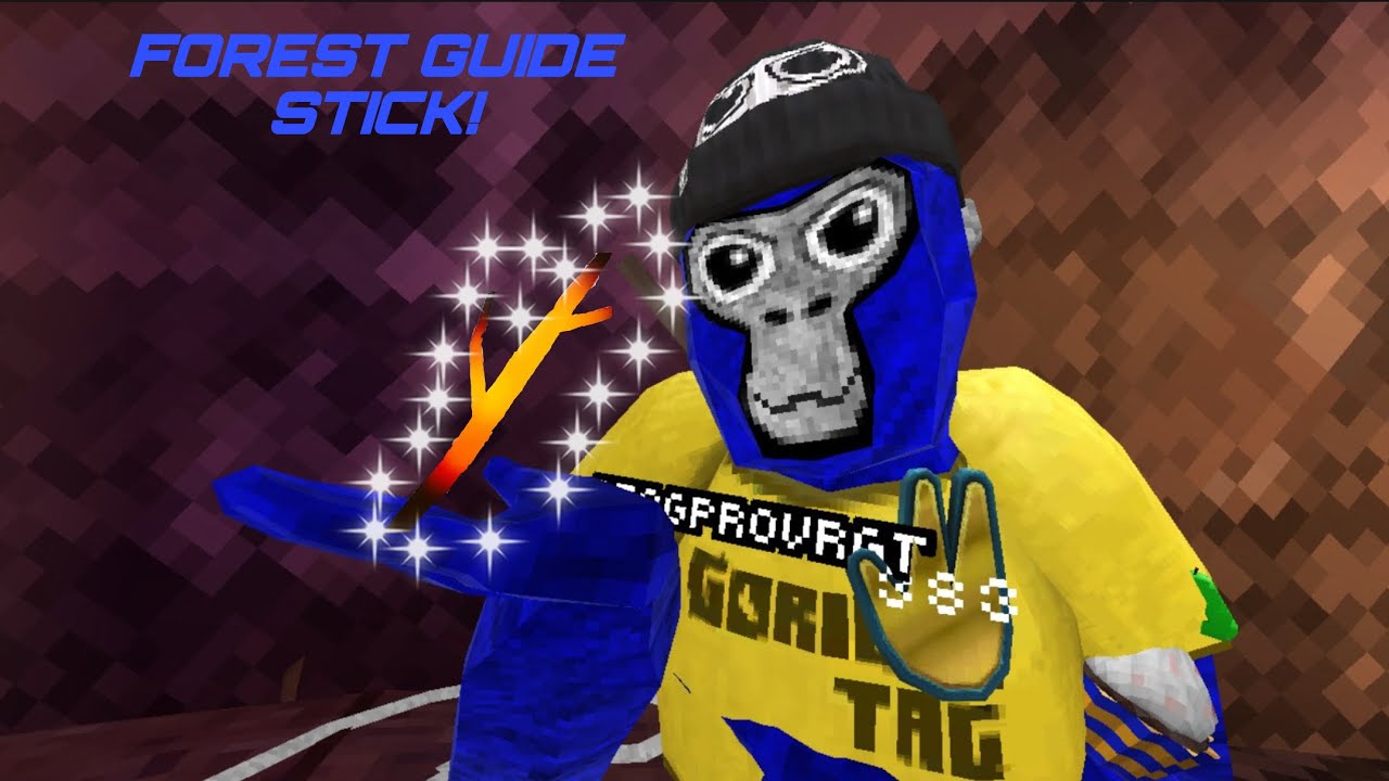 Here’s how you can get the forest guide stick inside of gorilla tag!