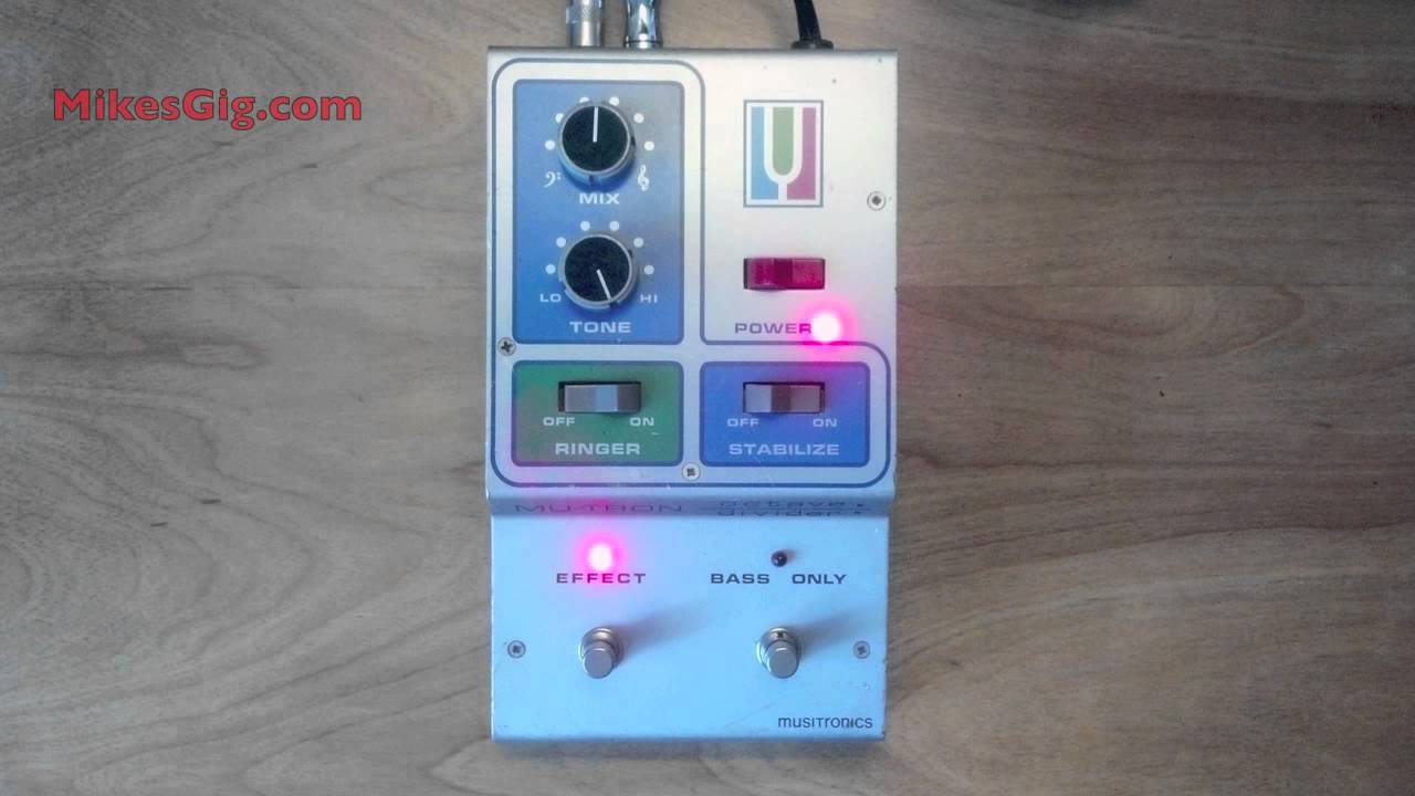 Flashback Review – Musitronics Mu-tron Octave Divider