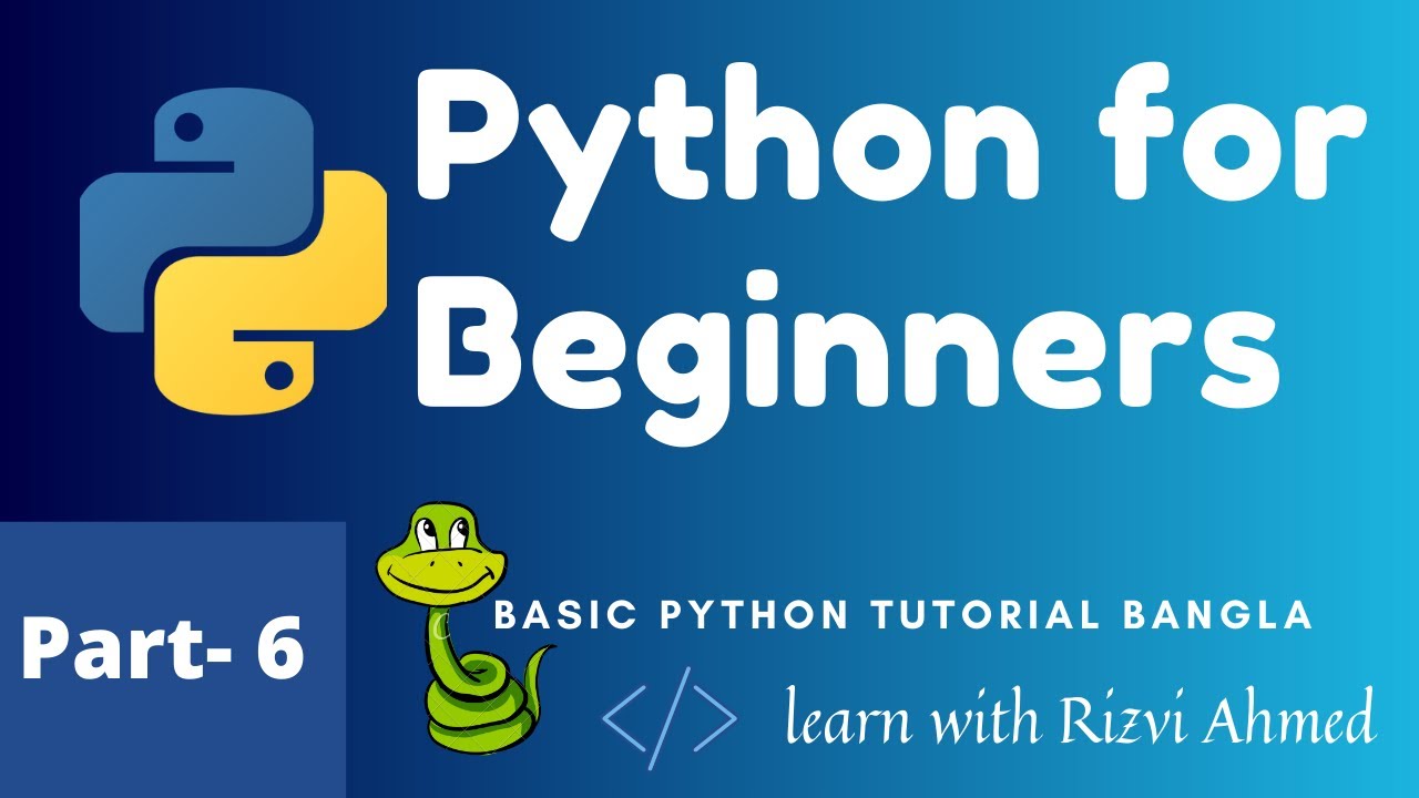 Python String Manipulation  | Part 6 | Python Basic Bangla Tutorial For Beginners
