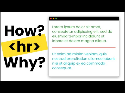 Hr Tag Example | Stop Using hr Tag in HTML to Make horizontal line now!