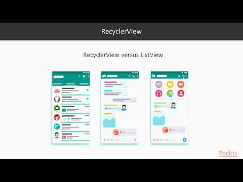 Learn Hands On Android Material Design Implementing The RecyclerView | packtpub com - Mind Luster