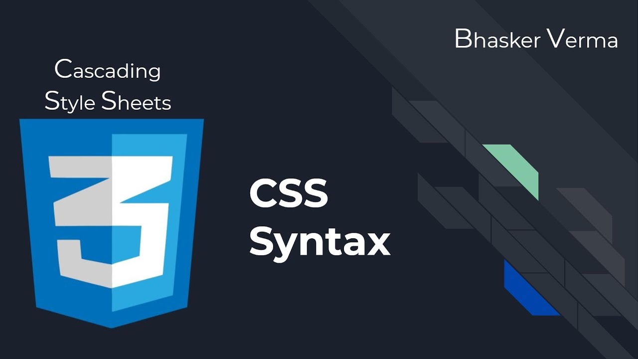 CSS Tutorial for beginners in Hindi #3 | CSS Syntax