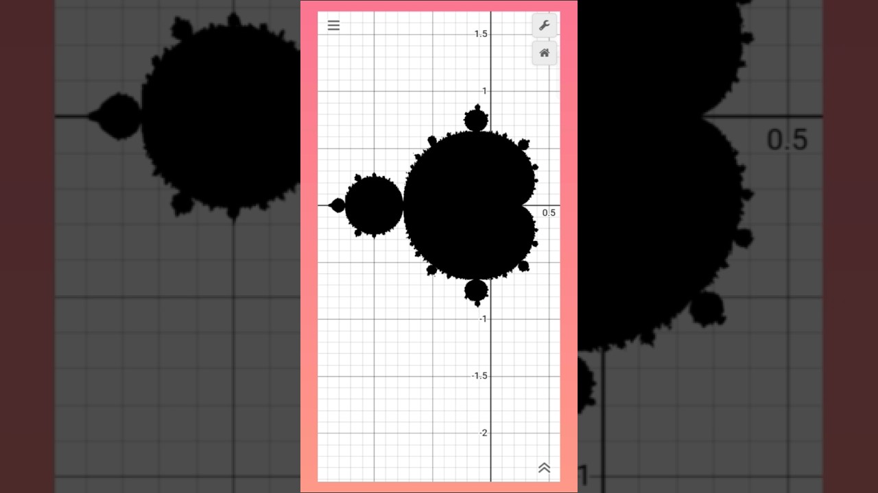 mandelbrot zoom but it's Desmos #mendelbrot #desmos #desmosanimation#desmosart #maths #mathanimation