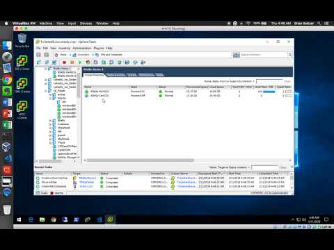Instant VM Recovery Using Cohesity