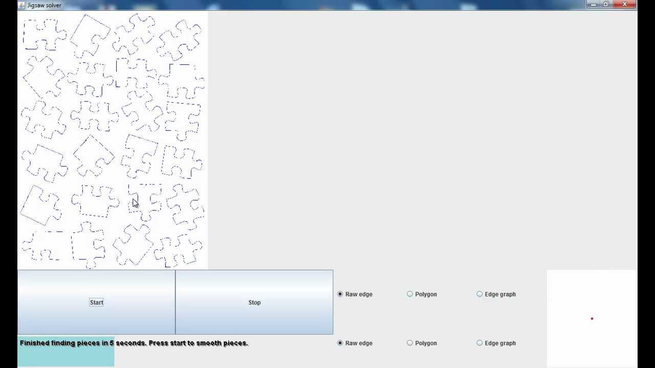 Final Jigsaw Solver demo
