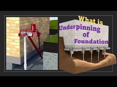 What is Underpinning the Foundation? | Underpinning Methods