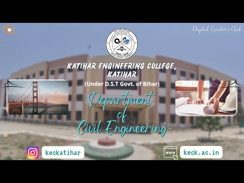 Departmental Tour | Civil Engineering | KEC Katihar | Digital Creator's Club
