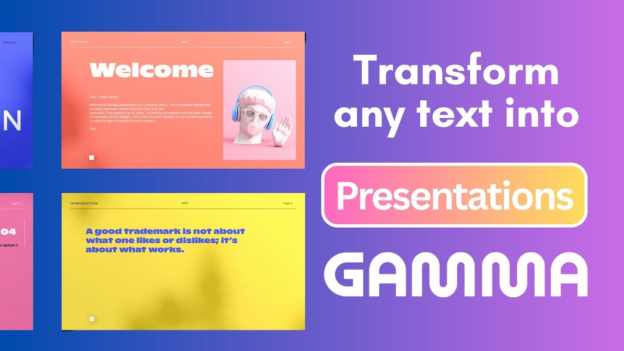 Create a Professional Presentation in Minutes with AI Using Gamma