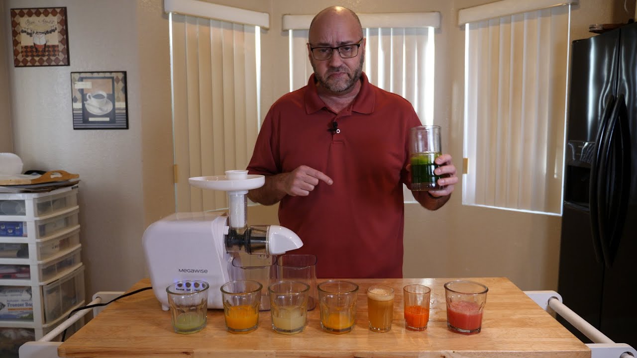 MegaWise Pro Slow Masticating Juicer | unboxing | demo