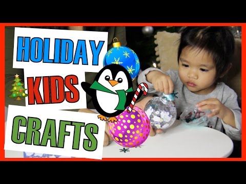 3 Easy Holiday Craft Ideas | Crafts with Kids for Christmas