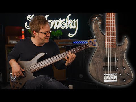 Sadowsky MetroLine Modern 5-string bass guitar Satin Black | Reverb
