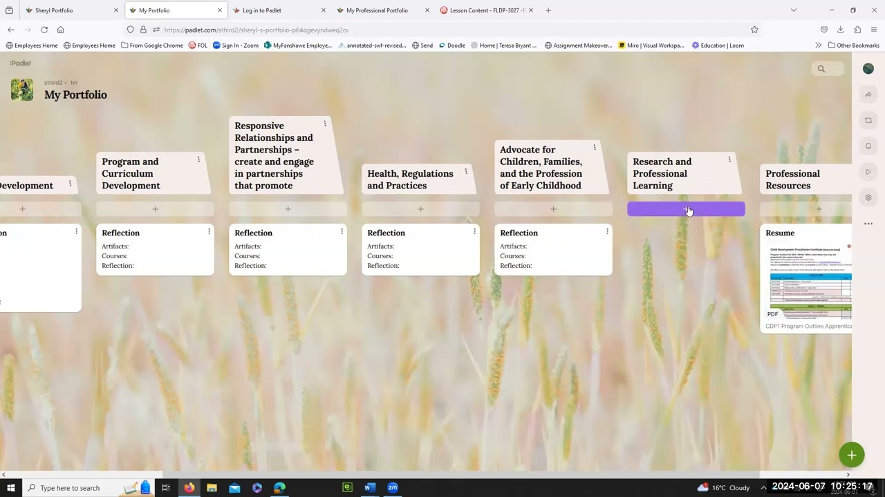 Creating your Padlet Assignment