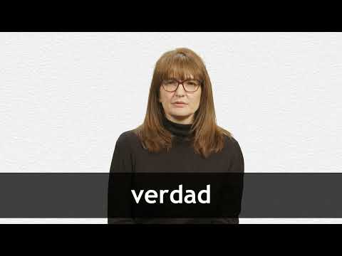 Traducción en inglés de “VERDAD” | Collins Diccionario español-inglés