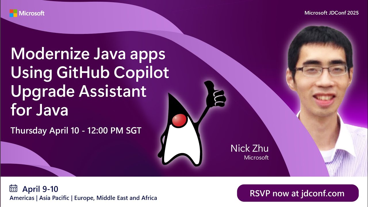 Modernize Java apps Using GitHub Copilot Upgrade Assistant for Java