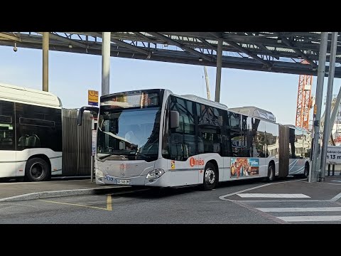 TISSÉO 📹 TRAJET EN CITARO GC2 NGT SUR LIGNE LINEO L14 COMPLÈTE DIRECTION BASSO-CAMBO MÉTRO