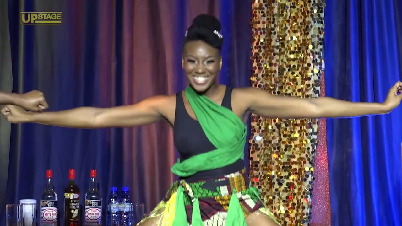 Host joins African Dance before introducing the season finale of Upstage TV Show