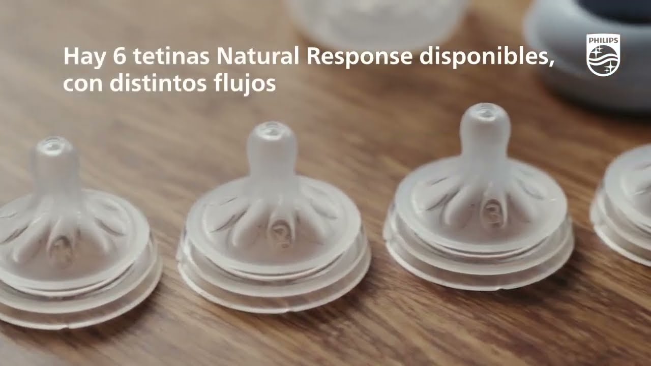Philips Avent Biberón Natural Response  - ¿como elegir la tetina?