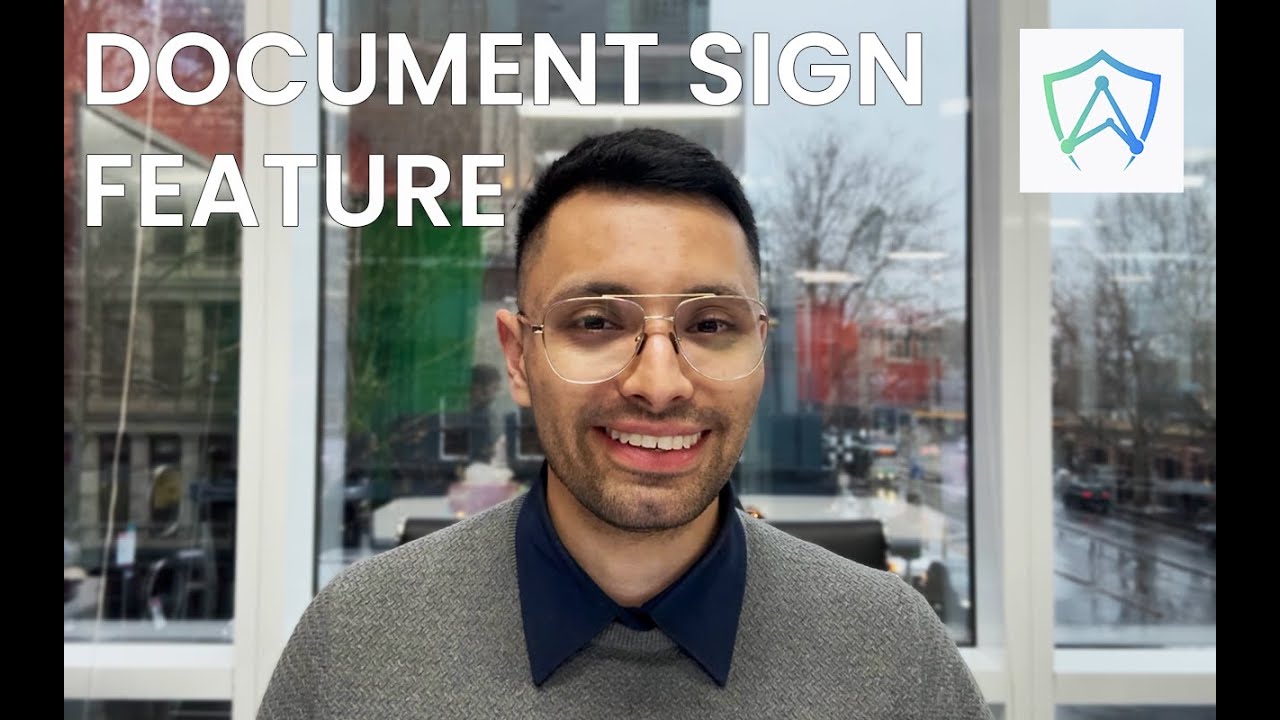 Agent Manager Document Sign feature