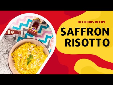 Simple Saffron Risotto