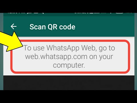 To Use Whatsapp Web Go To Web Whatsapp Com On Your Computer