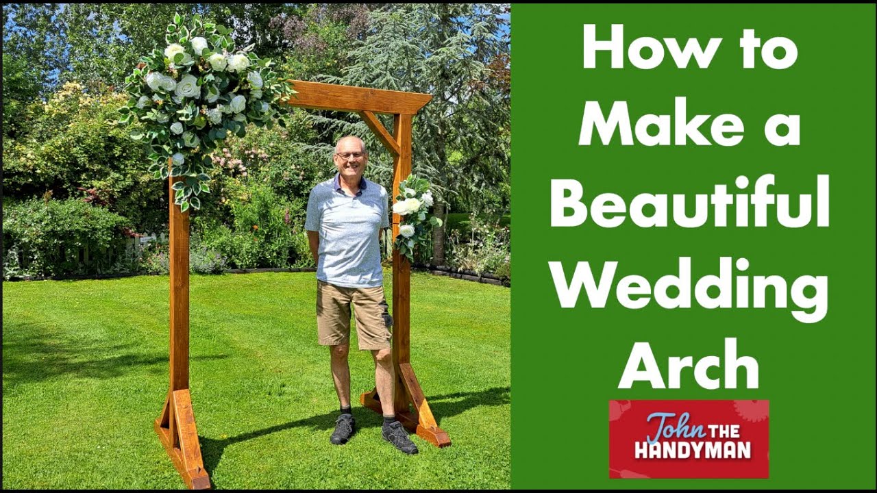 How To Make A Wedding Arch. (#15)