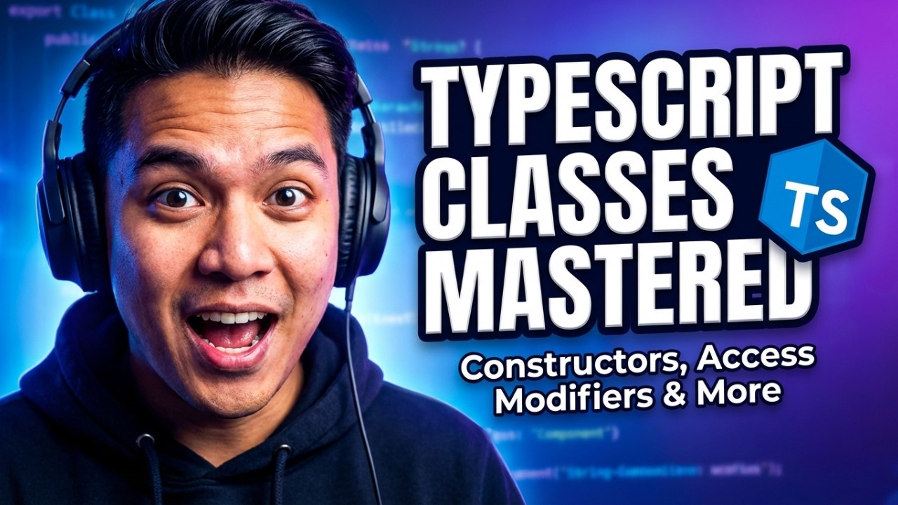 Classes in TypeScript  | Constructors, Access Modifiers & Parameter Properties