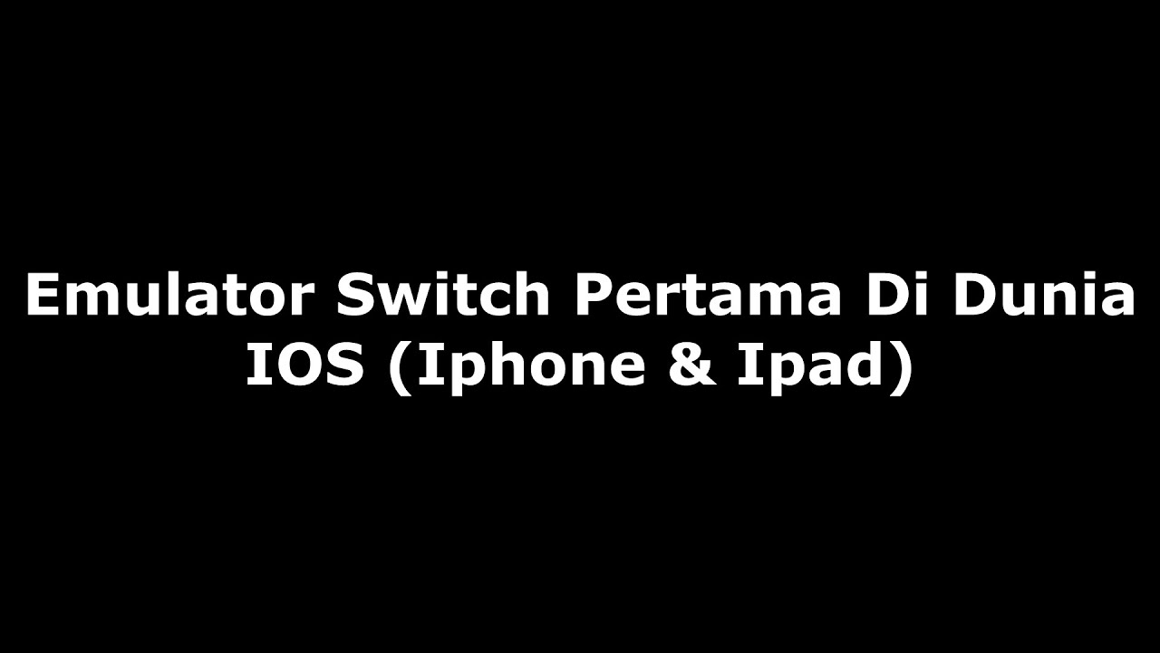 Emulator Switch IOS Dan Android Sudachi | Ini Informasi Lengkapnya