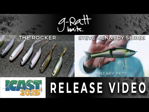 ICAST 2025 Exclusive: G-Ratt Baits NEW Product Release