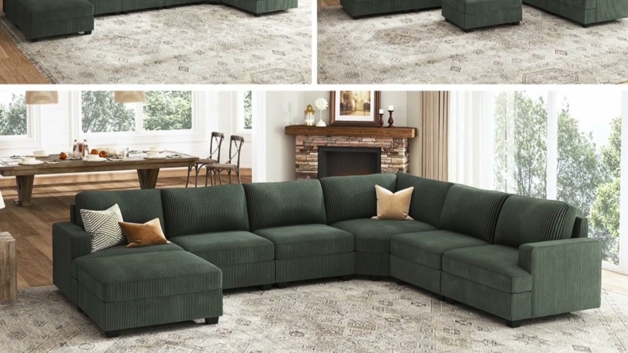 WayFair Sectional Modular Sofa Unboxing & Review 