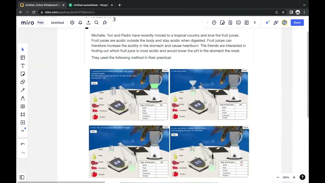 IB MYP Chemistry Cri BC #1
