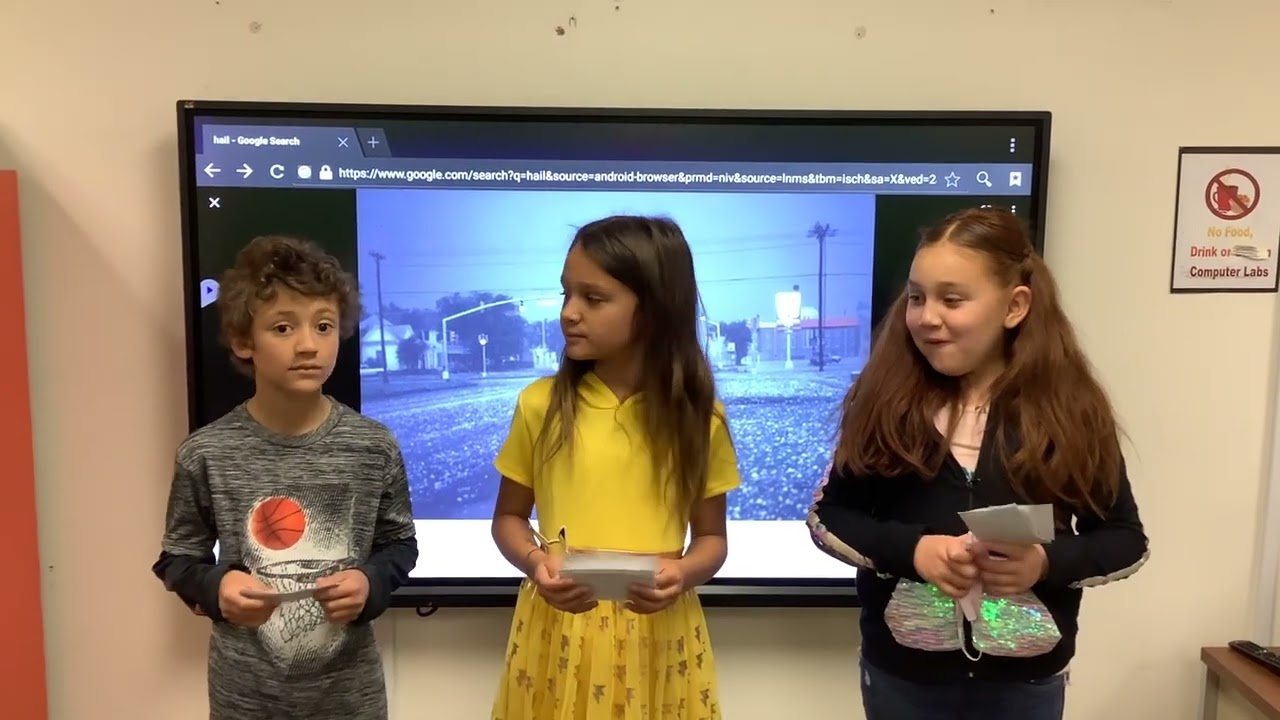 Penrose Elementary Second Grade PBL: Hail