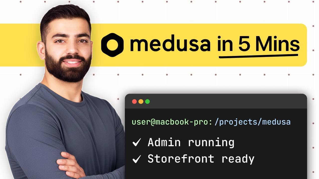 Medusa JS Tutorial: Create Your First Project in 5 Minutes