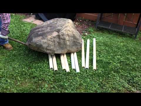 How To Move a Small Boulder by Yourself