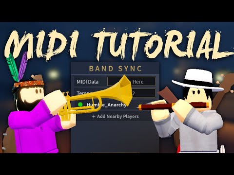 [OUTDATED] TWW Midi Tutorial (MIDI DATA) | The Wild West ROBLOX