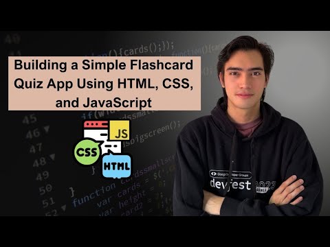 Building a Simple Flashcard Quiz App Using HTML, CSS, and JavaScript
