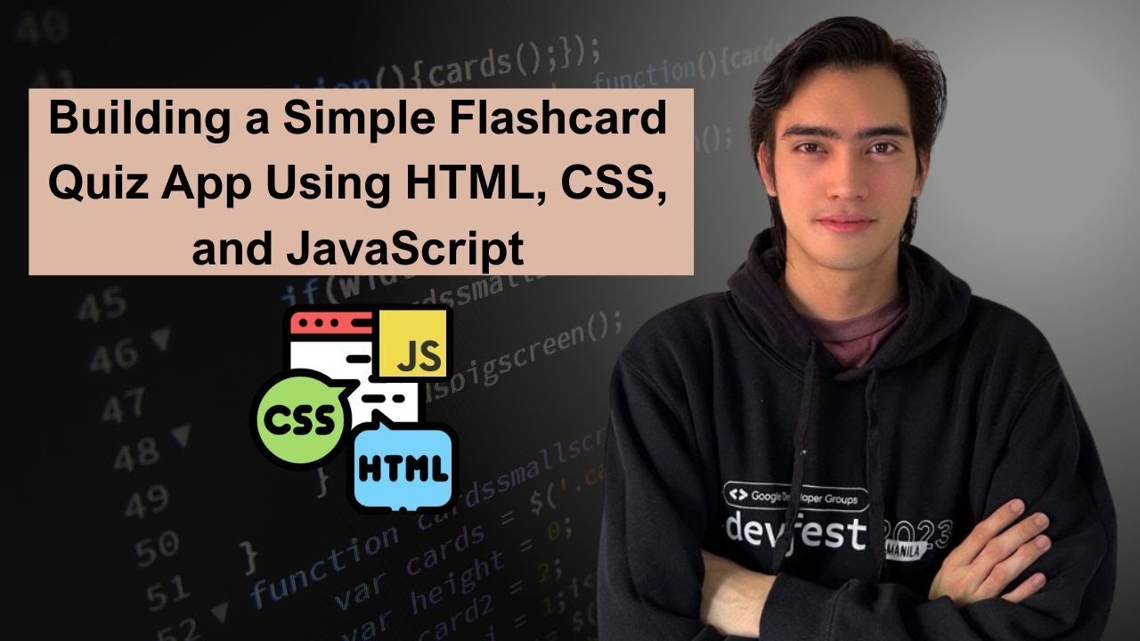 Building a Simple Flashcard Quiz App Using HTML, CSS, and JavaScript