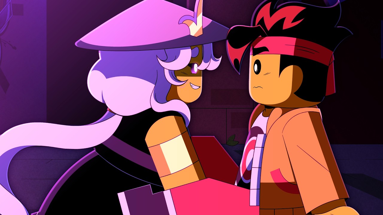 MK Meets Mooneater (Lego Monkie Kid OC)