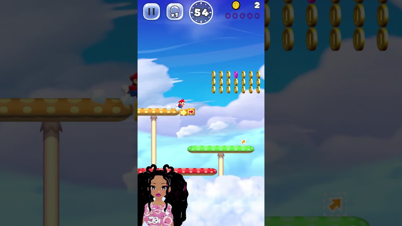 Again! | Mario Run Game Play #shorts #gameplay #supermario #nintendo