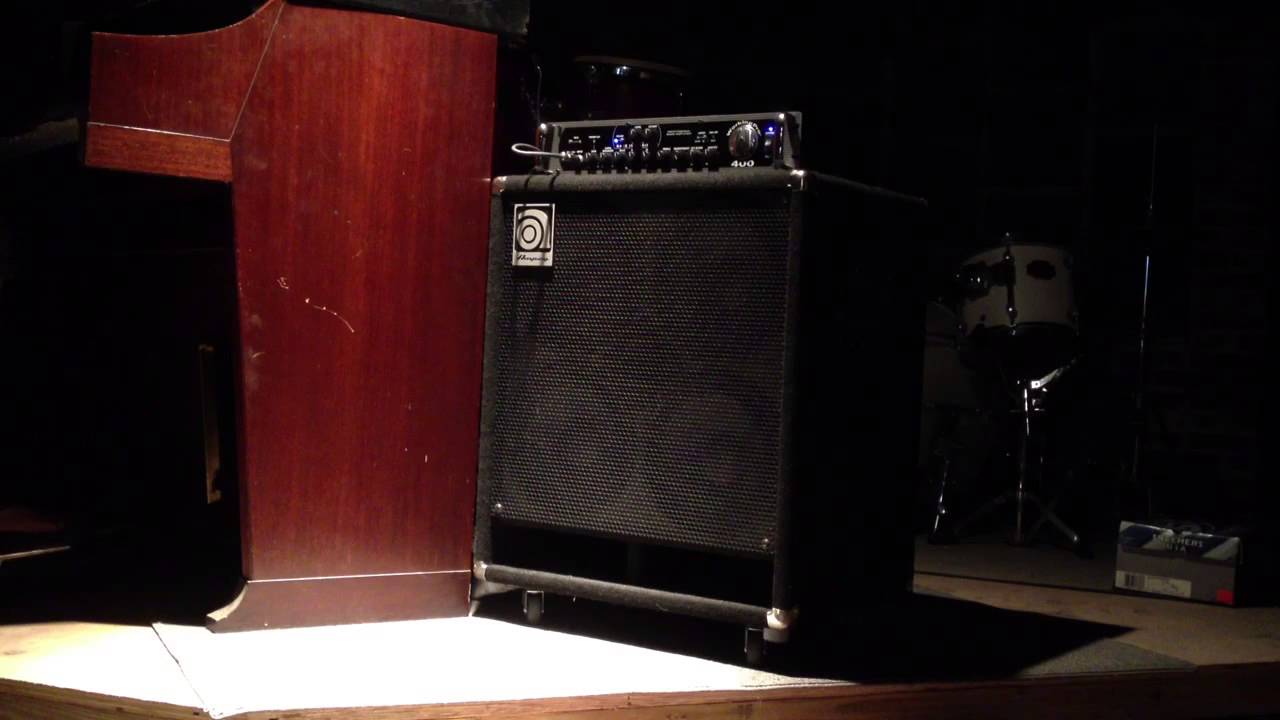 Ampeg 4x10 Cab & SWR WorkingPro 400 Amp bass rig For Sale