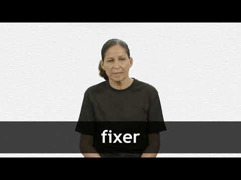 English Translation of “FIXER” | Collins French-English Dictionary
