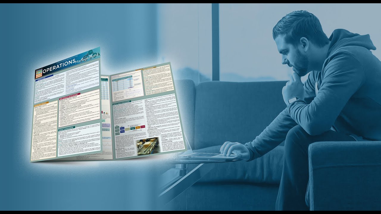 QuickStudy | Operations Management Laminated Study Guide
