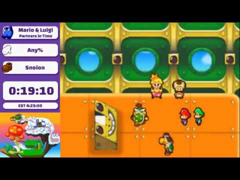 Mario RPG Marathon II - Mario & Luigi Partners in Time in 4:06:25 by Snoion - PART 2