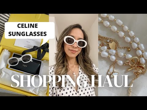 SHOPPING HAUL | CELINE TRIOMPHE SUNGLASSES & MORE