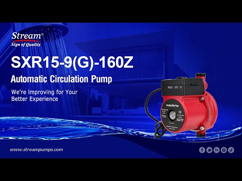 Hot water Automatic Booster pump—STREAM SXR15-9-160Z