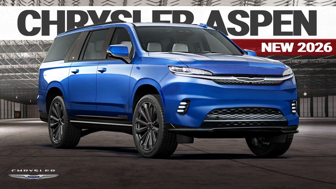 Digitally Reborn Chrysler Aspen Becomes a Truck-Based Full-Size Body-on ...