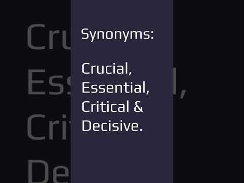PIVOTAL ENGLISH WORD-MEANING #shorts