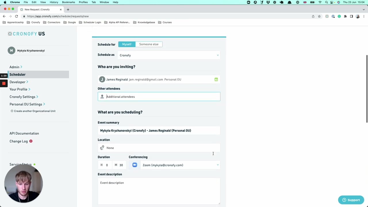 Tutorial - Shared Availability