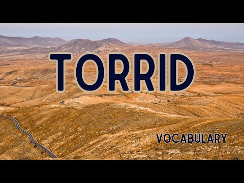 What is the meaning of Torrid?