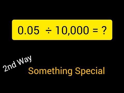 0.05 Divided by 10000 ||0.05 ÷ 10000||How do you divide 0.05 by 10000 step by step?|||0.05/10000