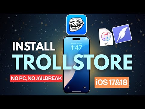 Install TrollStore on iOS 17 & 18 Without Jailbreak or PC | Install IPA Files on iPhone & iPad